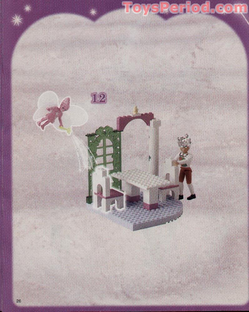 LEGO 5808 The Enchanted Palace Instructions and Parts List