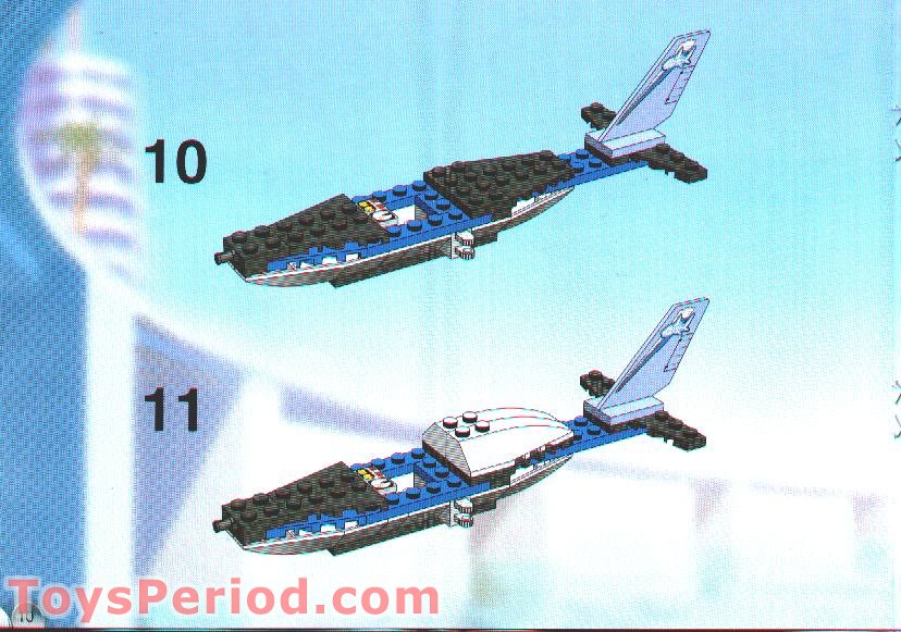 LEGO 6735 Air Chase Instructions and Parts List
