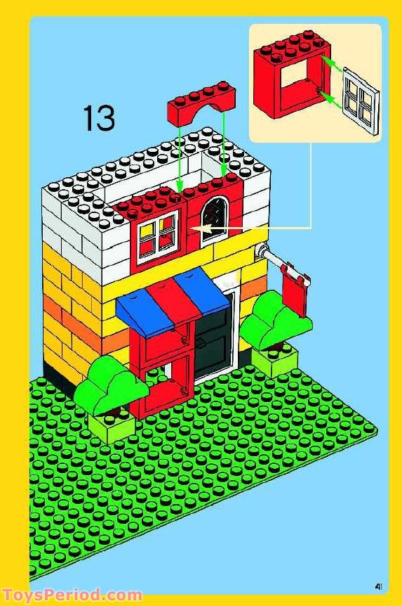 LEGO 6167 Deluxe Brick Box Instructions and Parts List