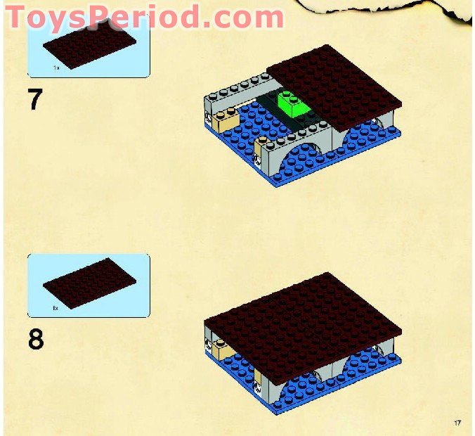 LEGO 6242 Soldiers' Fort Instructions and Parts List