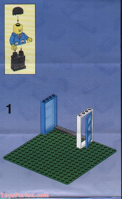 LEGO 6435 Coast Guard Hq Instructions and Parts List