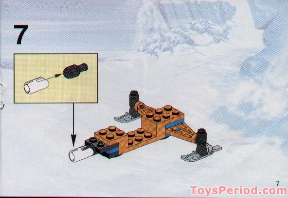 LEGO 6579 Ice Surfer Instructions and Parts List