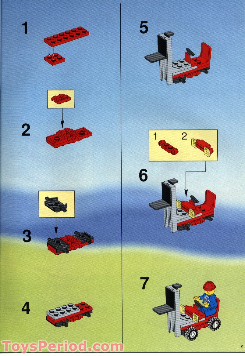 LEGO 6597 Century Skyway Instructions and Parts List