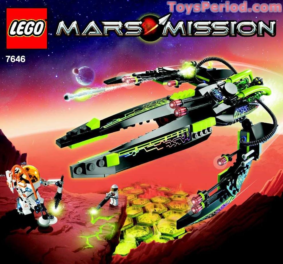 LEGO 7646 ETX Alien Infiltrator Instructions and Parts List