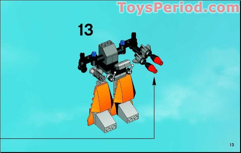 LEGO 7708 Uplink Instructions and Parts List