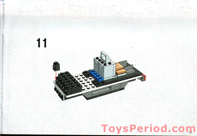LEGO 7033 Armored Car Action Instructions and Parts List