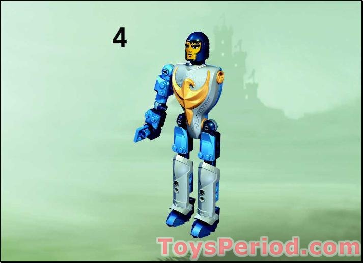 LEGO 8792 Sir Jayko Instructions and Parts List