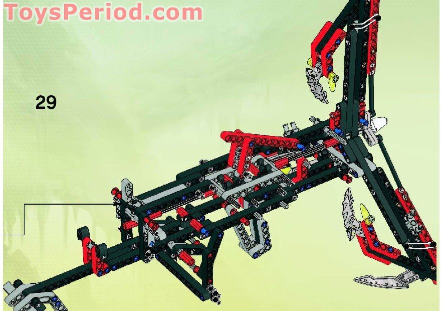 LEGO 8943 Axalara T9 Instructions and Parts List
