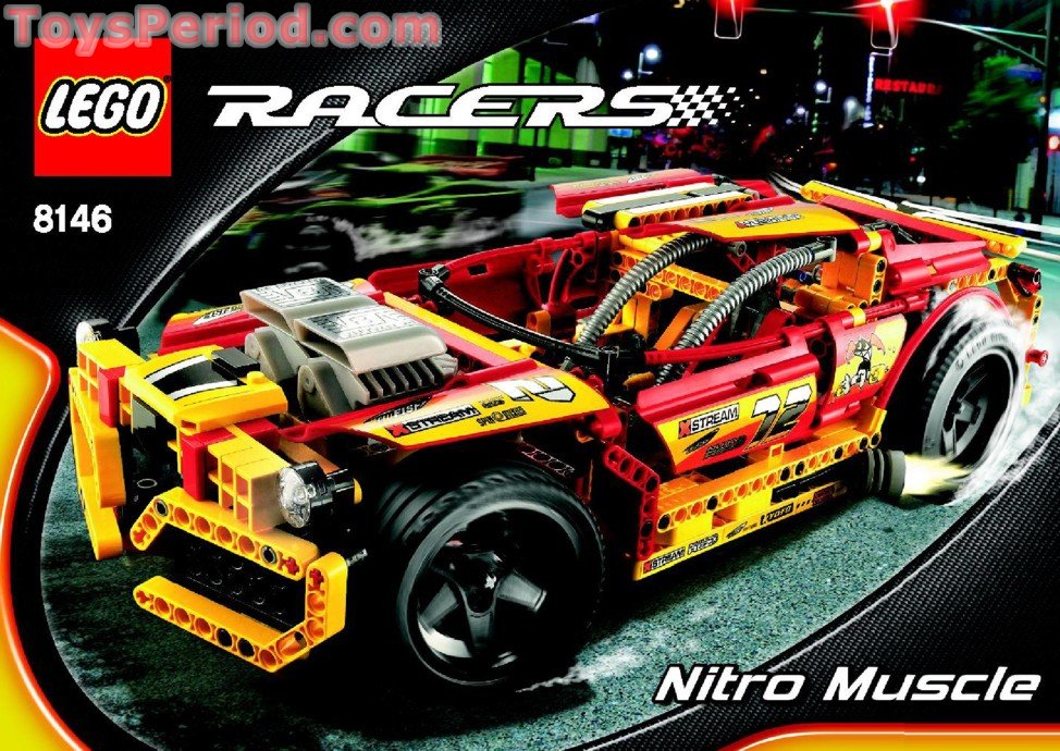 LEGO 8146 Nitro Muscle Instructions and Parts List