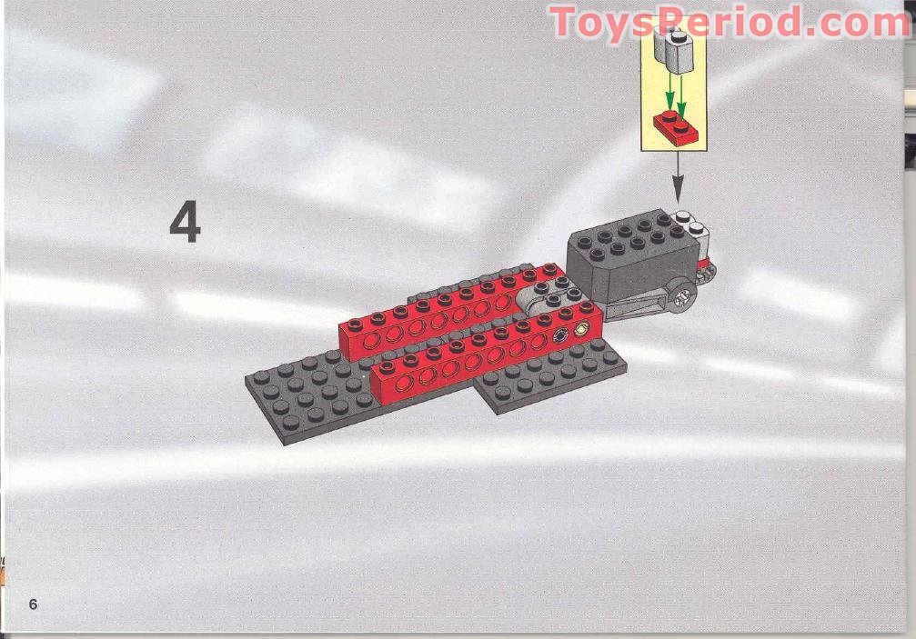 LEGO 8357 Zonic Strike Instructions and Parts List