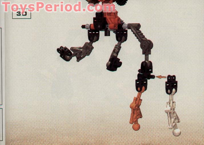 LEGO 8534-1 Tahu Instructions and Parts List