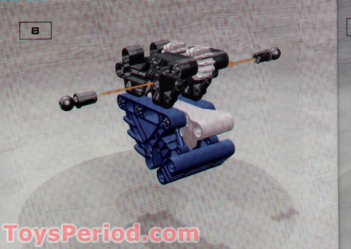 LEGO 8562 Gahlok Instructions and Parts List