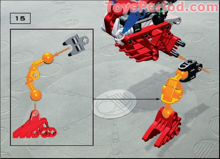 LEGO 8563 Tahnok Instructions and Parts List
