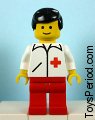 LEGO 6356 Med-Star Rescue Plane Instructions and Parts List