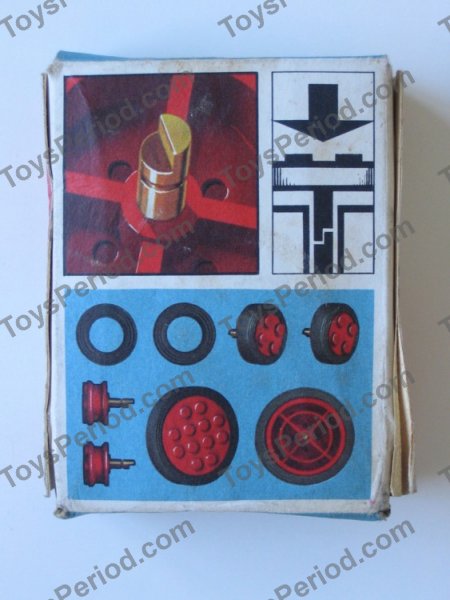 LEGO 404-2 Hubs and Tires Set Parts List