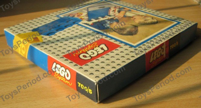 LEGO 700.5 Gift Package (LEGO Mursten) Set Parts List