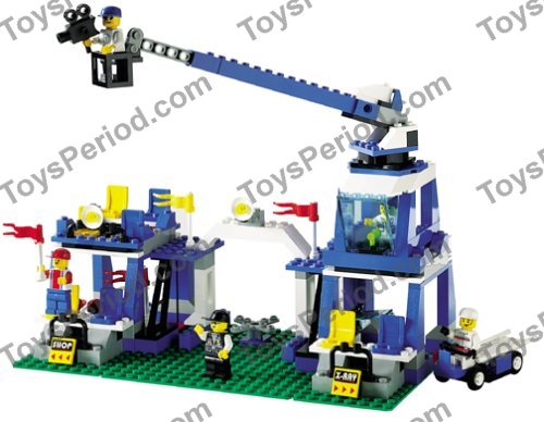 LEGO 3408 Super Sports Coverage Instructions and Parts List