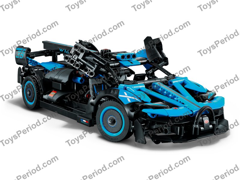 LEGO 42162 Bugatti Bolide Agile Blue Set Parts List