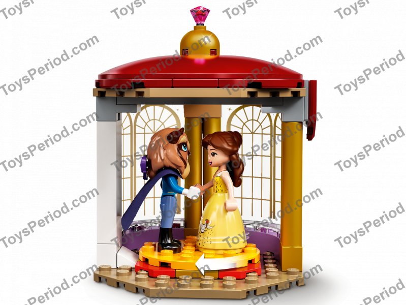LEGO 43196 Belle and the Beast's Castle Set Parts List