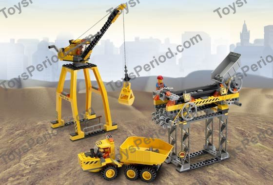 LEGO 7243 Construction Site Instructions and Parts List