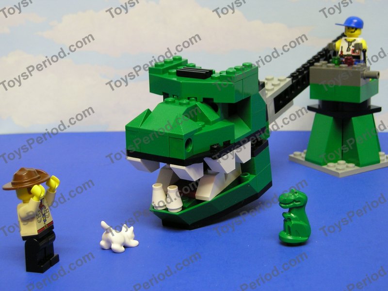 Town Theme Sets - LEGO 1354 Dino Head Attack Studio Filming Scene Limited