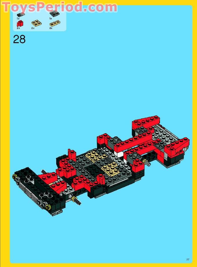 LEGO 4955 Big Rig Instructions and Parts List