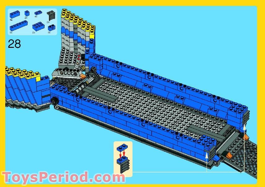LEGO 4997 Transport Ferry Instructions and Parts List