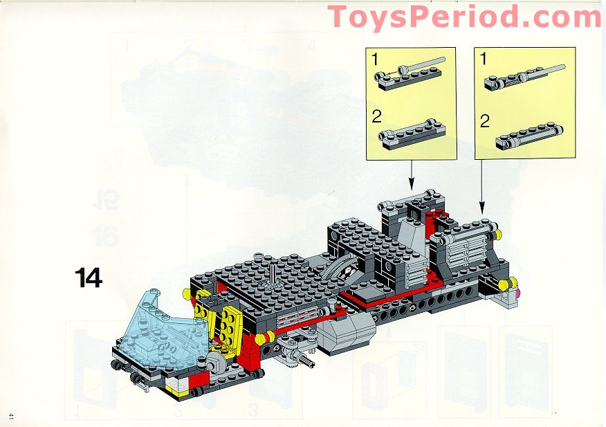 LEGO 5590 Whirl and Wheel Super Truck Instructions and Parts List