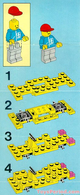 LEGO 6521 Emergency Repair Truck Instructions and Parts List