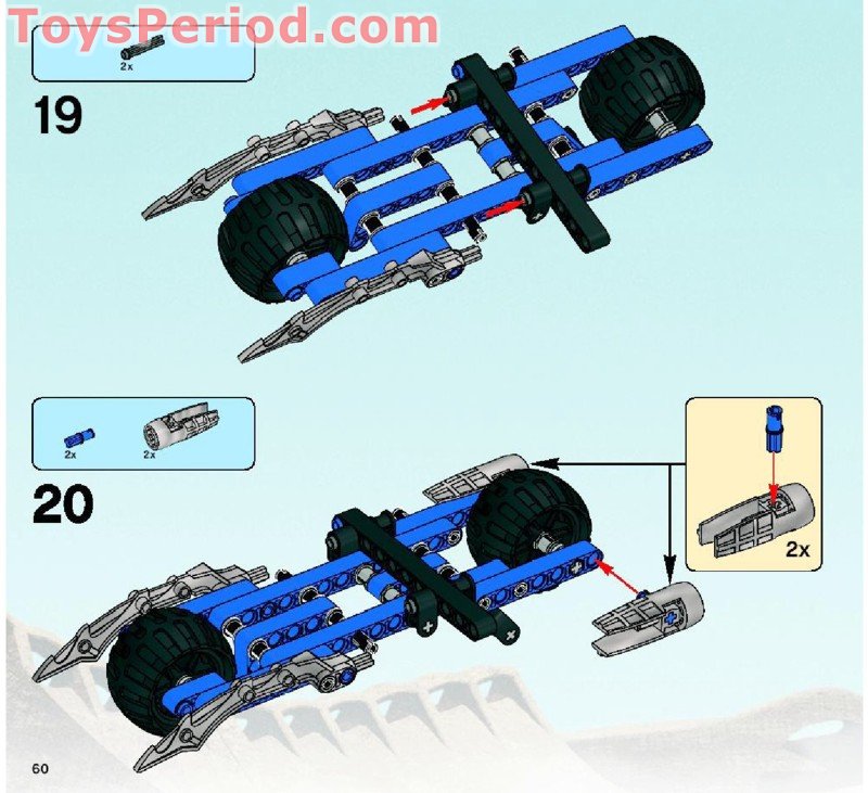 LEGO 8993 Kaxium V3 Instructions and Parts List