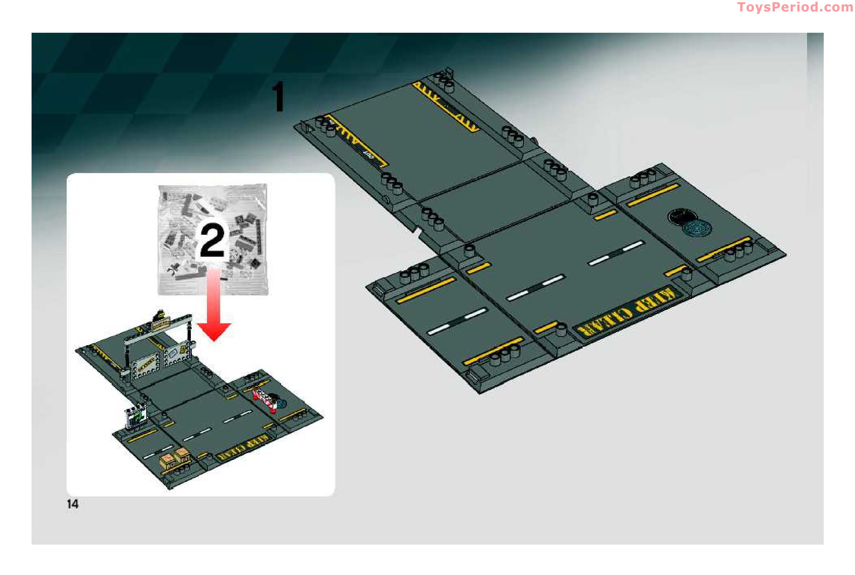 LEGO 8199 Security Smash Instructions and Parts List
