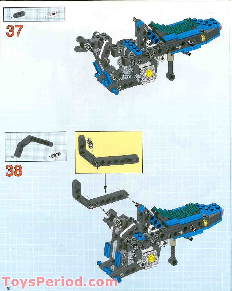 LEGO 8417 Mag Wheel Master Instructions and Parts List