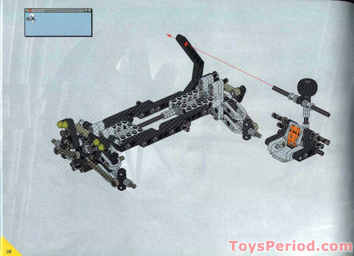 LEGO 8465 Extreme Off-Roader Instructions and Parts List
