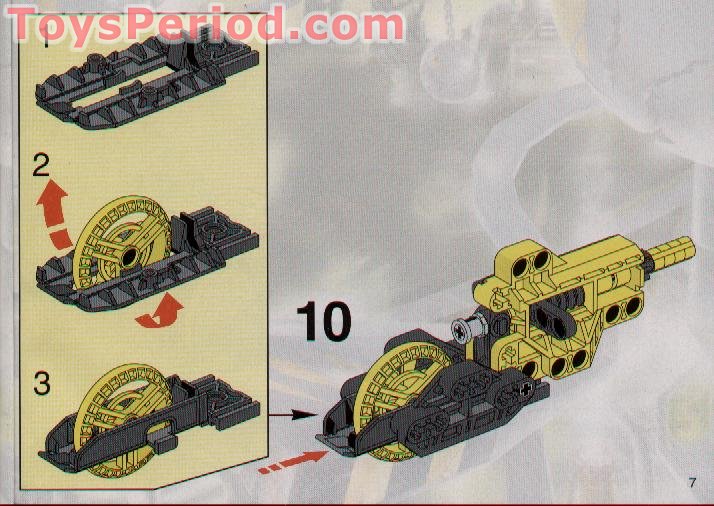 LEGO 8514 Power Instructions and Parts List