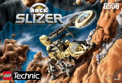 LEGO 8506 Rock Slizer Instructions and Parts List