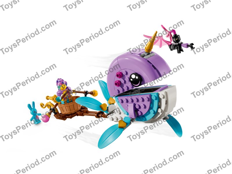 LEGO 71472 Izzie's Narwhal Hot-Air Balloon Set Parts List