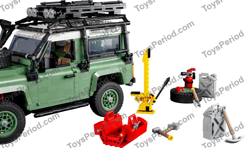 LEGO 10317 Land Rover Classic Defender 90 Set Parts List