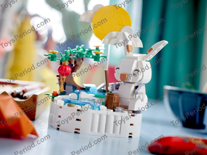 LEGO 40643 Jade Rabbit Set Parts List