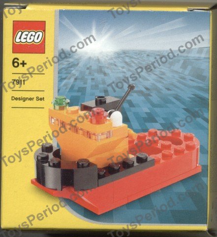 LEGO 7911 Ship Promotional (Duracell) Instructions and Parts List