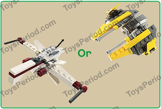 LEGO 65771 Episode III Collectors' Set Parts List