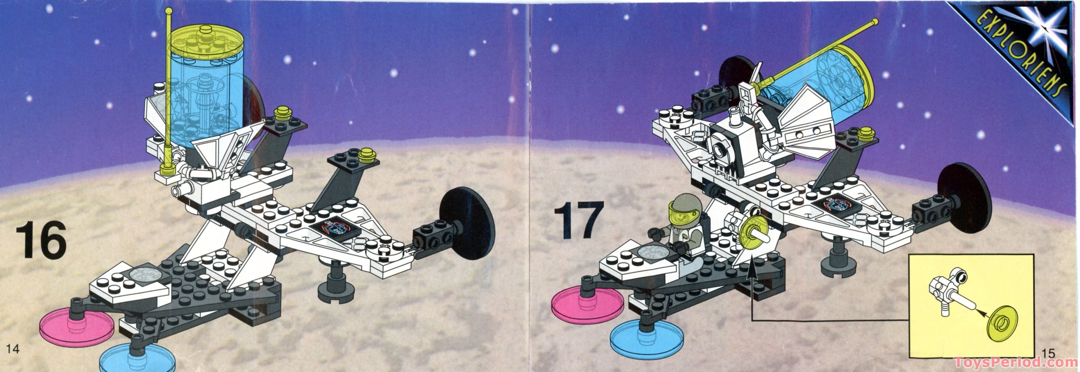 LEGO 6856 Planetary Decoder Instructions and Parts List