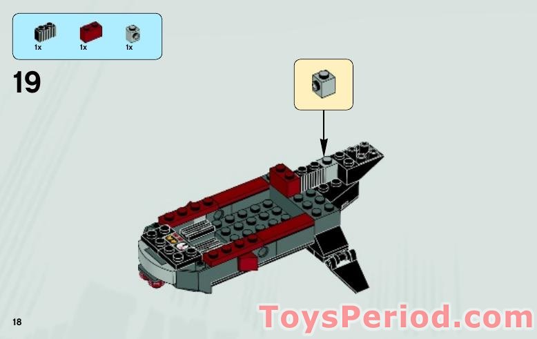 LEGO 6866 Wolverine's Chopper Showdown Instructions and Parts List