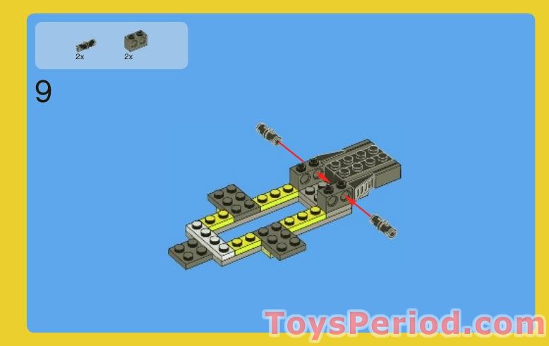 LEGO 6912 Super Soarer Instructions and Parts List