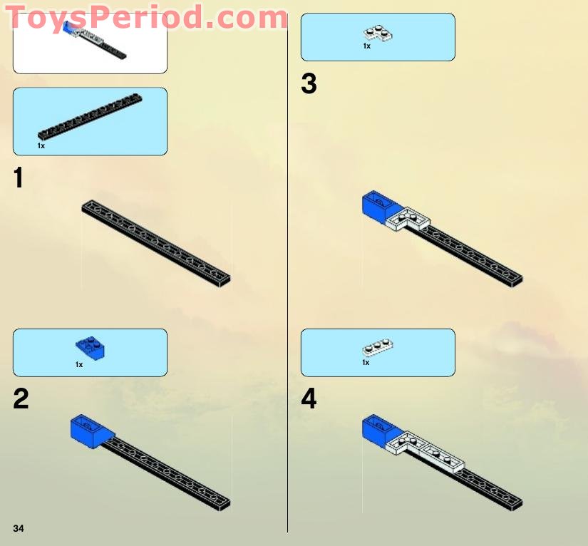 LEGO 9442 Jay's Storm Fighter Instructions and Parts List