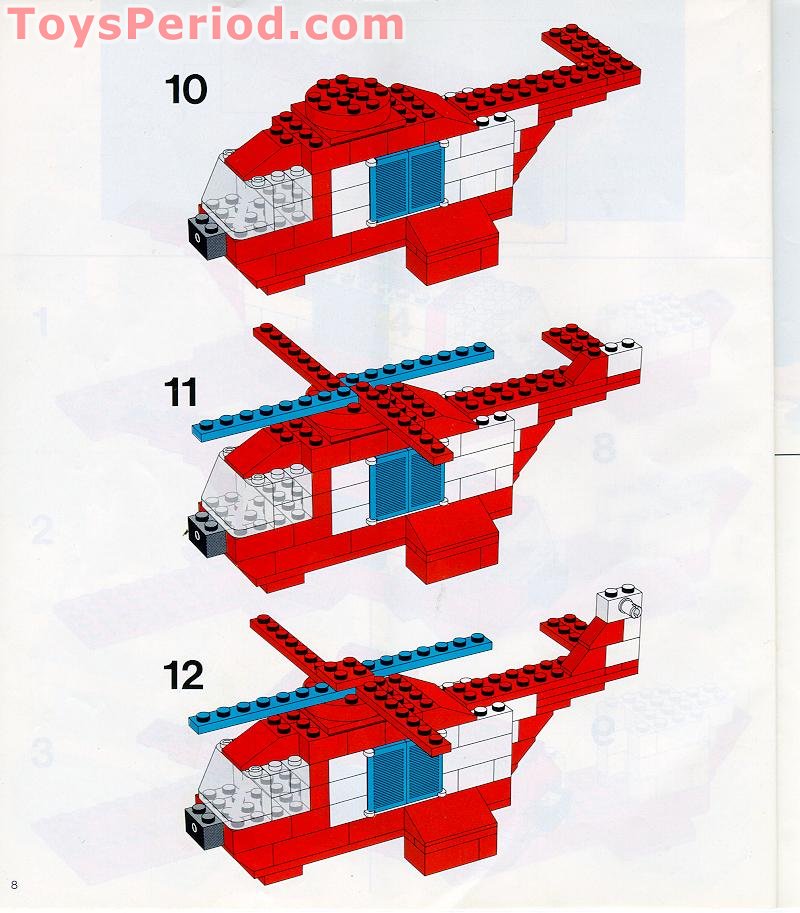 LEGO 565-2 Build-N-Store Chest, 5 Plus Instructions and Parts List