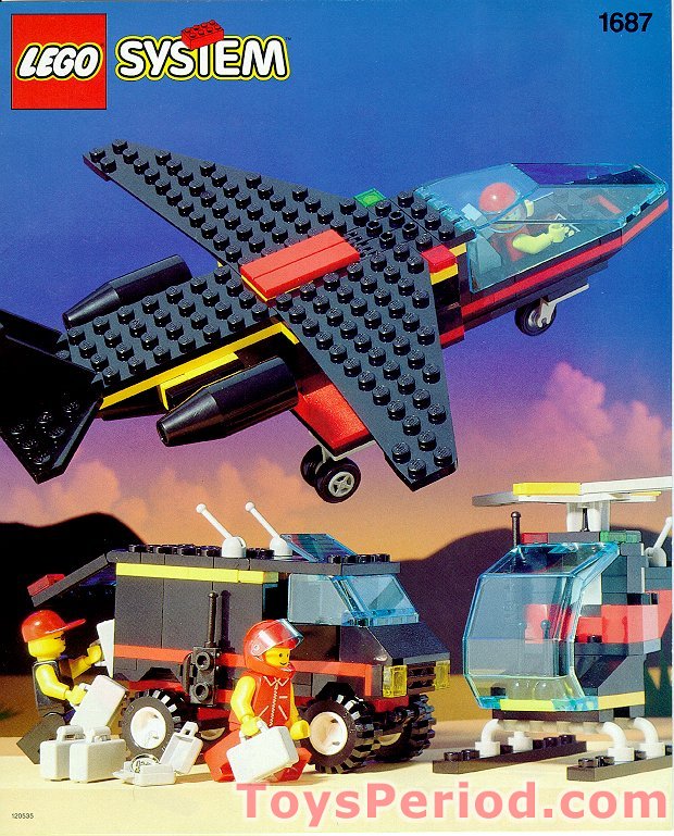 LEGO 1687 Midnight Transport Instructions and Parts List