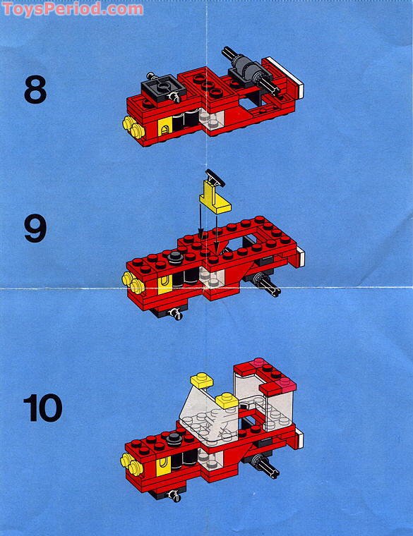 LEGO 1876 Soil Scooper Instructions and Parts List