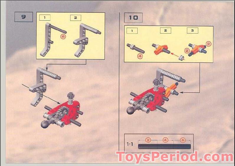 LEGO 10023 Bionicle Master Builder Set Instructions and Parts List