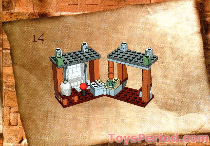 LEGO 4719 Quality Quidditch Supplies Instructions and Parts List