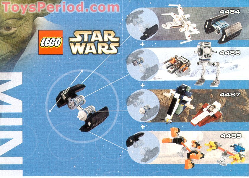 LEGO 4475 Jabba's Message Instructions and Parts List